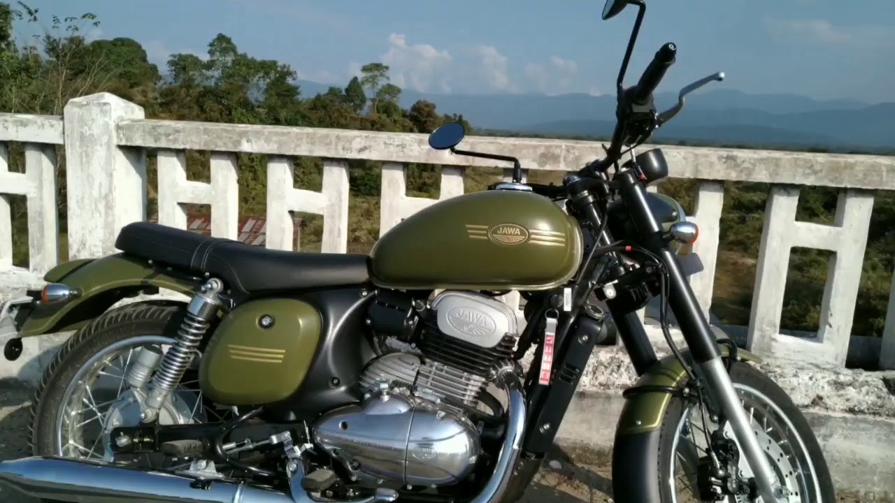 Got my Jawa 42 / Galactic Green/ Tezpur Jawa Dealer /1st Impression On ...