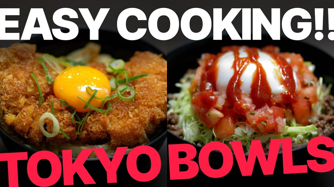 TOKYO RICE BOWLS - You Can Make It Easily!! Chiken Culet Bowl vs. Juicy ...