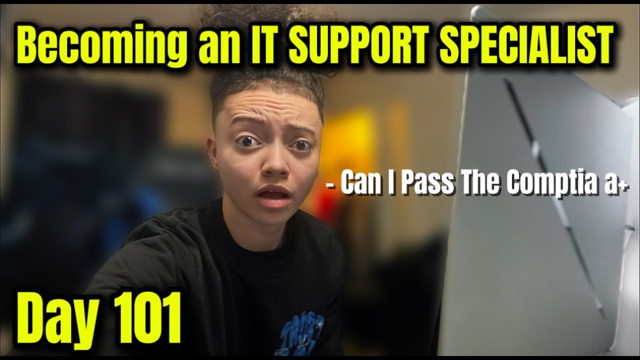 Becoming an IT Specialist – Day 101 | CompTIA A+ Review & Real ...