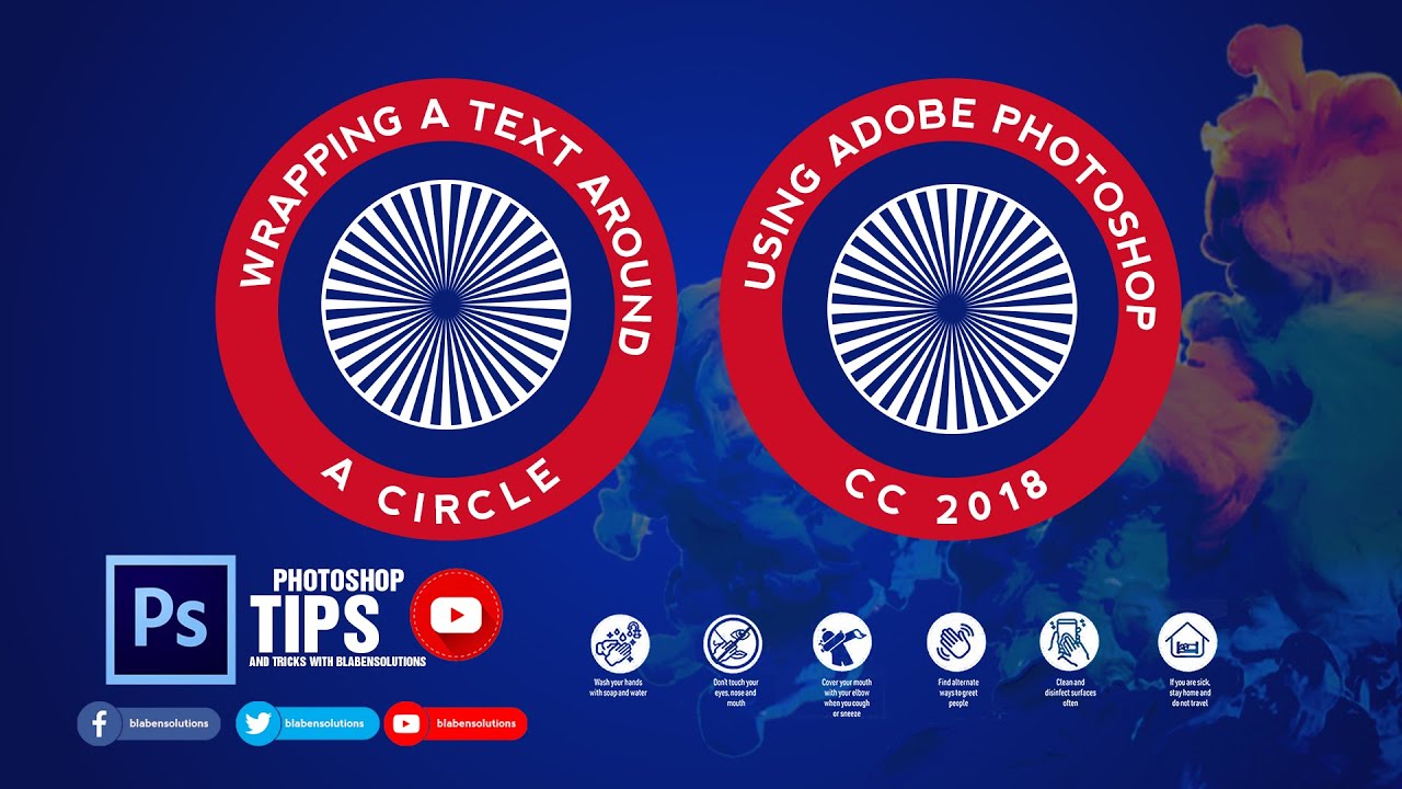 Learn How To Type Around A Circle In Photoshop YouTube Learn How To Type Around A Circle In Photoshop YouTube