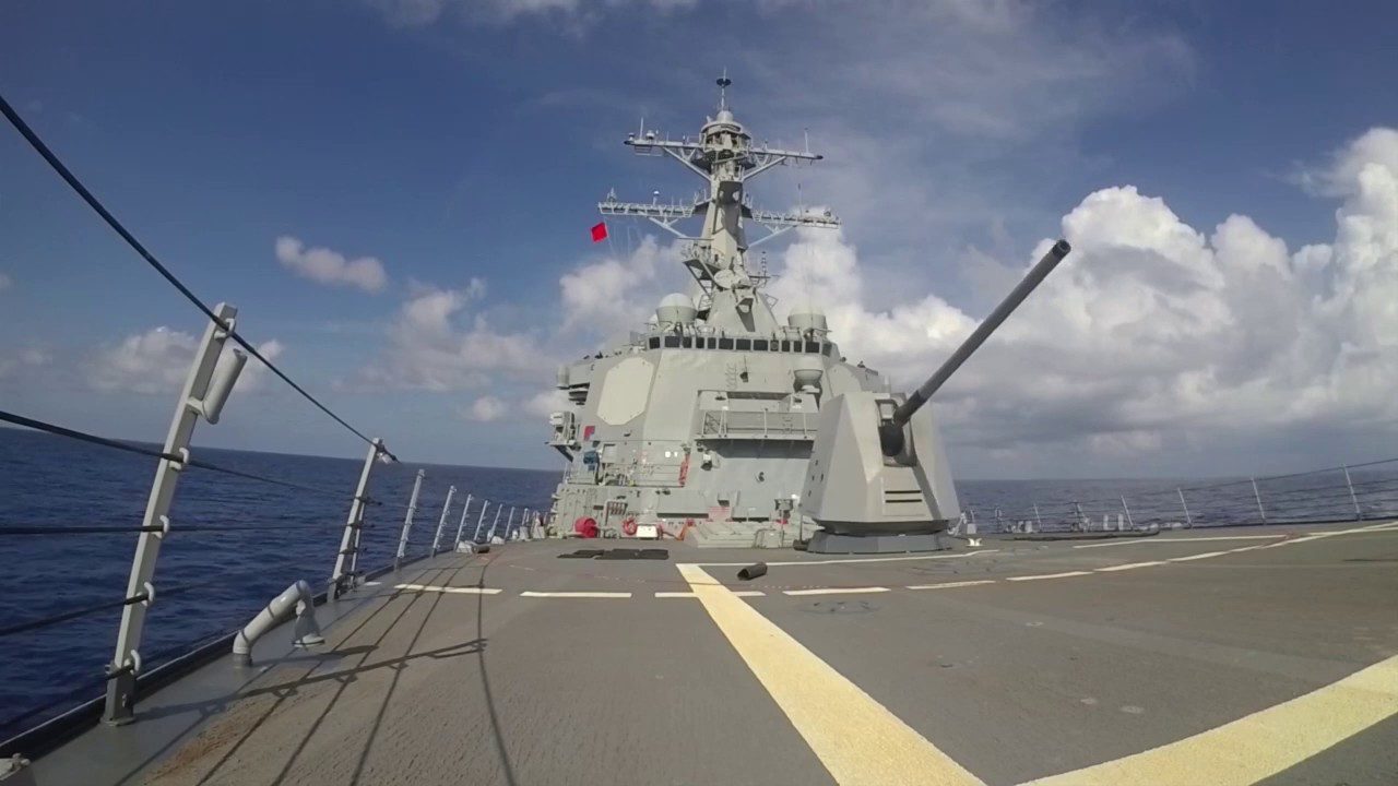 Destroyer Weapons Training - YouTube