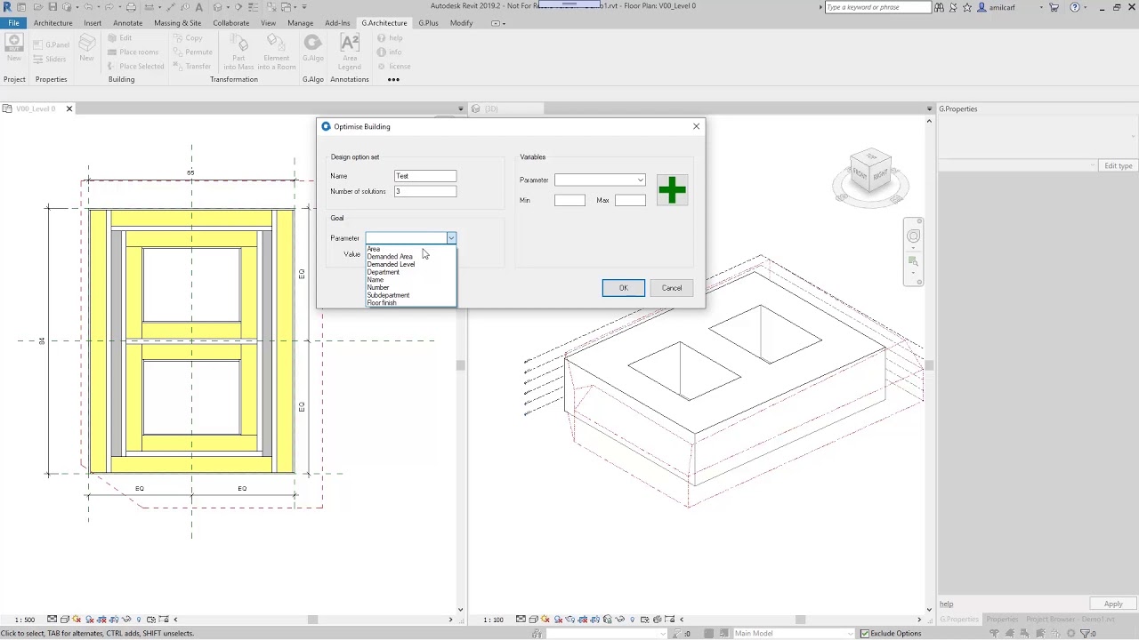 4 - How to use the Generative Algorithm to generate a building in a few ...