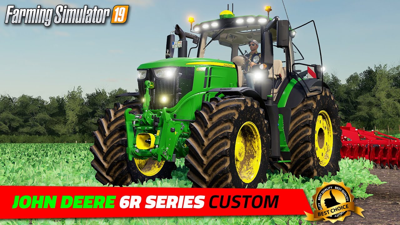 FS19 | John Deere 6R Series v1.3.0.0 (by De Mecklenburger) - review ...