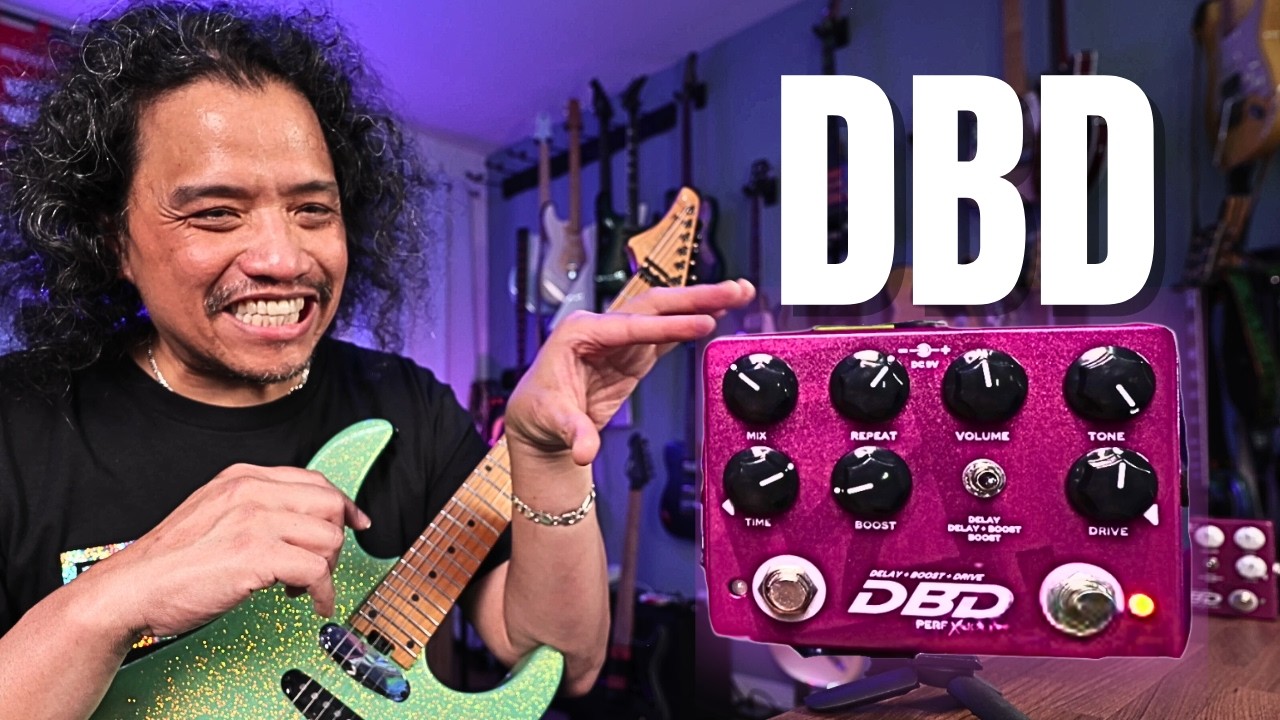 BAGONG Signature pedal! DBD - Drive Boost Delay - PERF x JCraft Collab ...