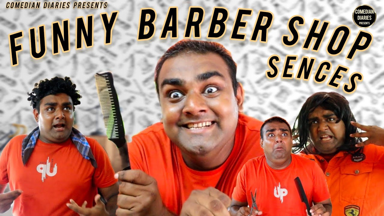 Funny barber shop sences | latest comedy 2024 | SuhailAhmed | Comedian ...