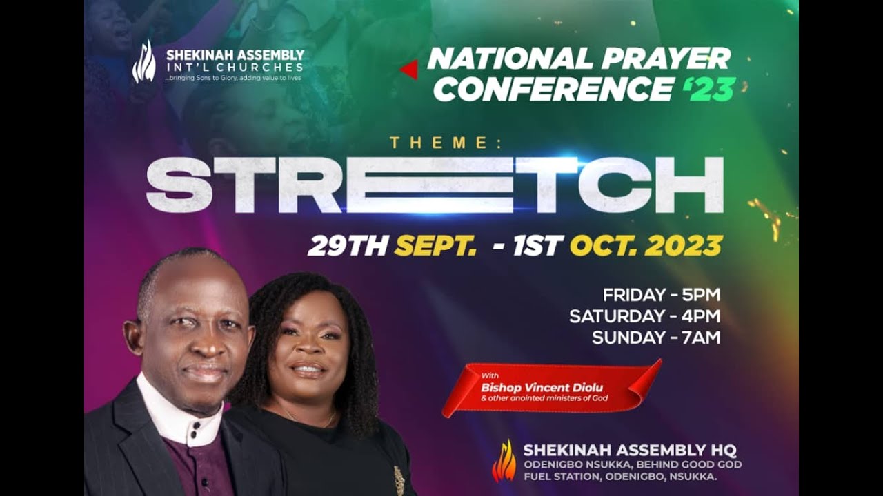 National Prayer Conference Grand Finale (Stretch) // Bishop Vincent ...