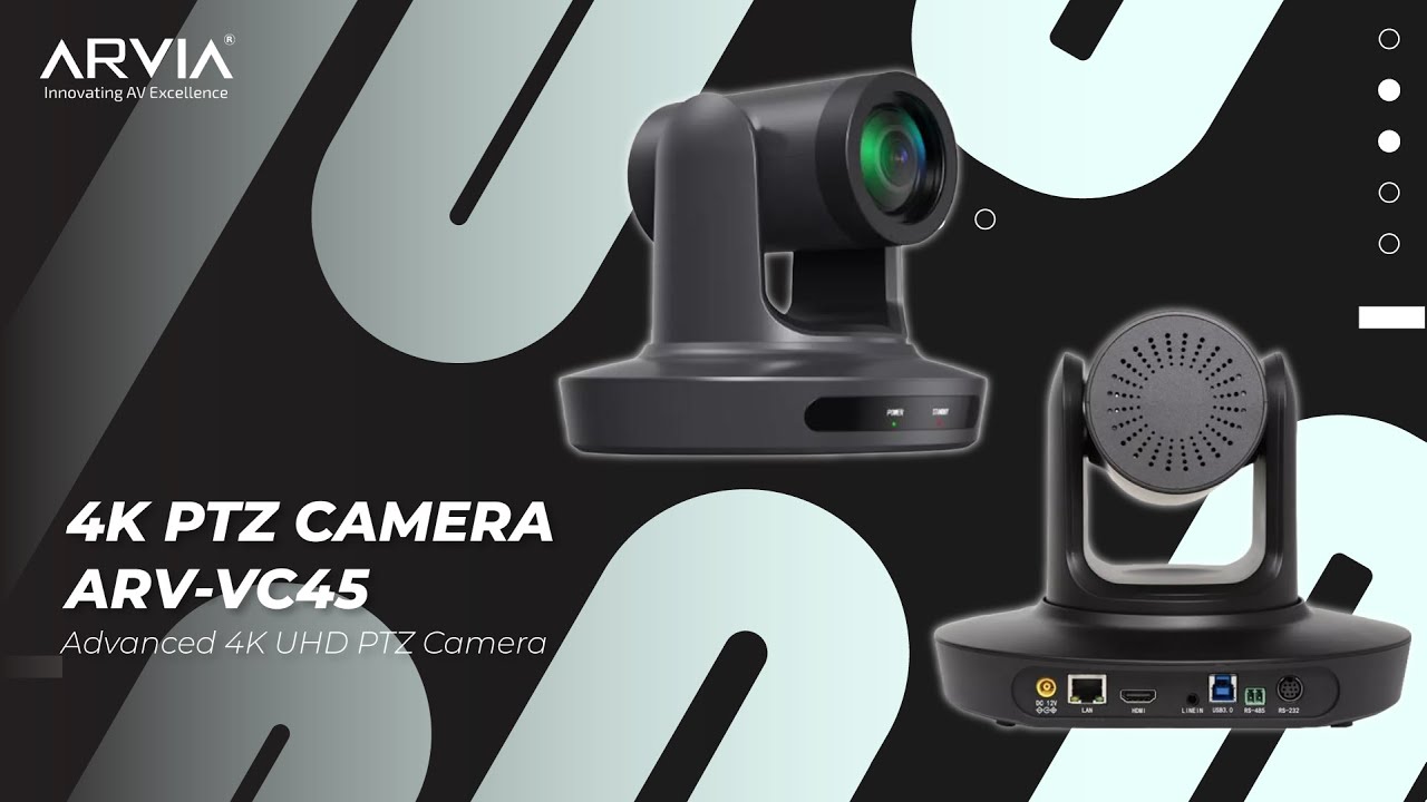 PTZ CAMERA ARV-VC45 - The Ultimate 4K PTZ Solution! - YouTube