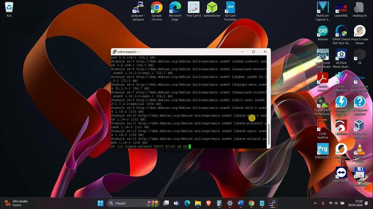 Installing Armbian and Klipper on a modified TwoTrees SK1 3D printer - YouTube