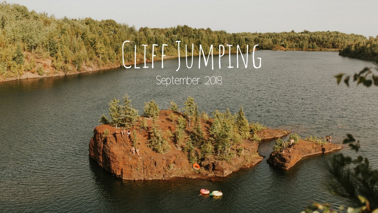 Cliff Jumping at Genoa Mines - YouTube
