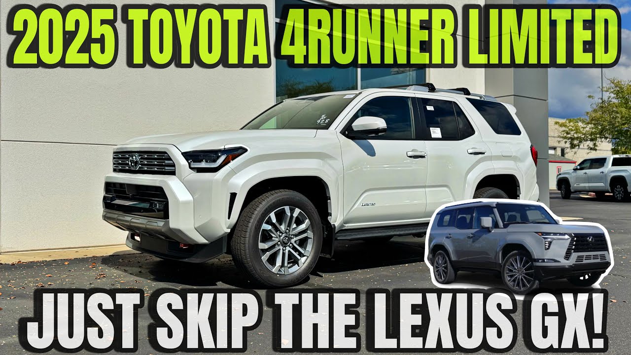2025 Toyota 4Runner Limited + 3rd Row: Skip The Lexus GX550 - YouTube