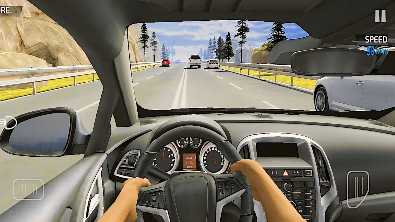 racing in car 2- Ovetaking maximum Speed Android gameplay - YouTube