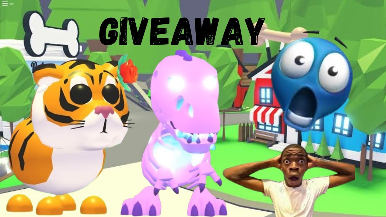 GIVING AWAY FREE ADOPT ME PETS (Check desc.) - YouTube
