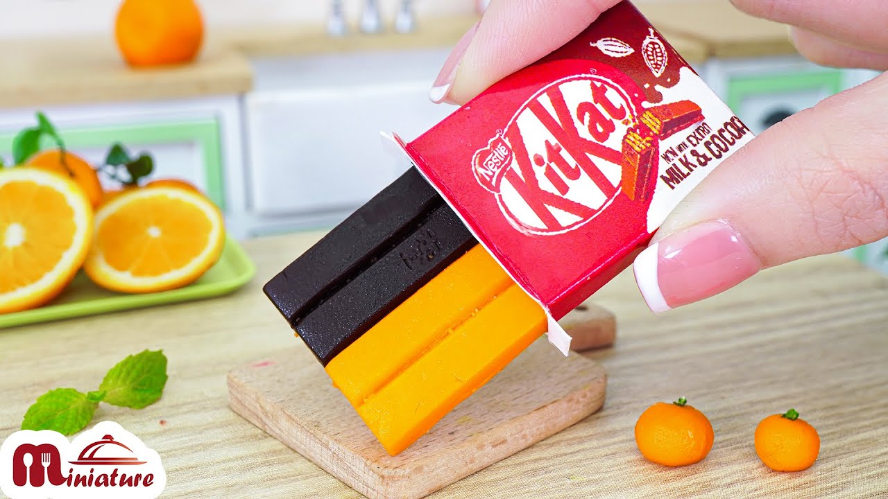 So Delicious Miniature Orange Chocolate Milkshake Recipe | ASMR Cooking ...