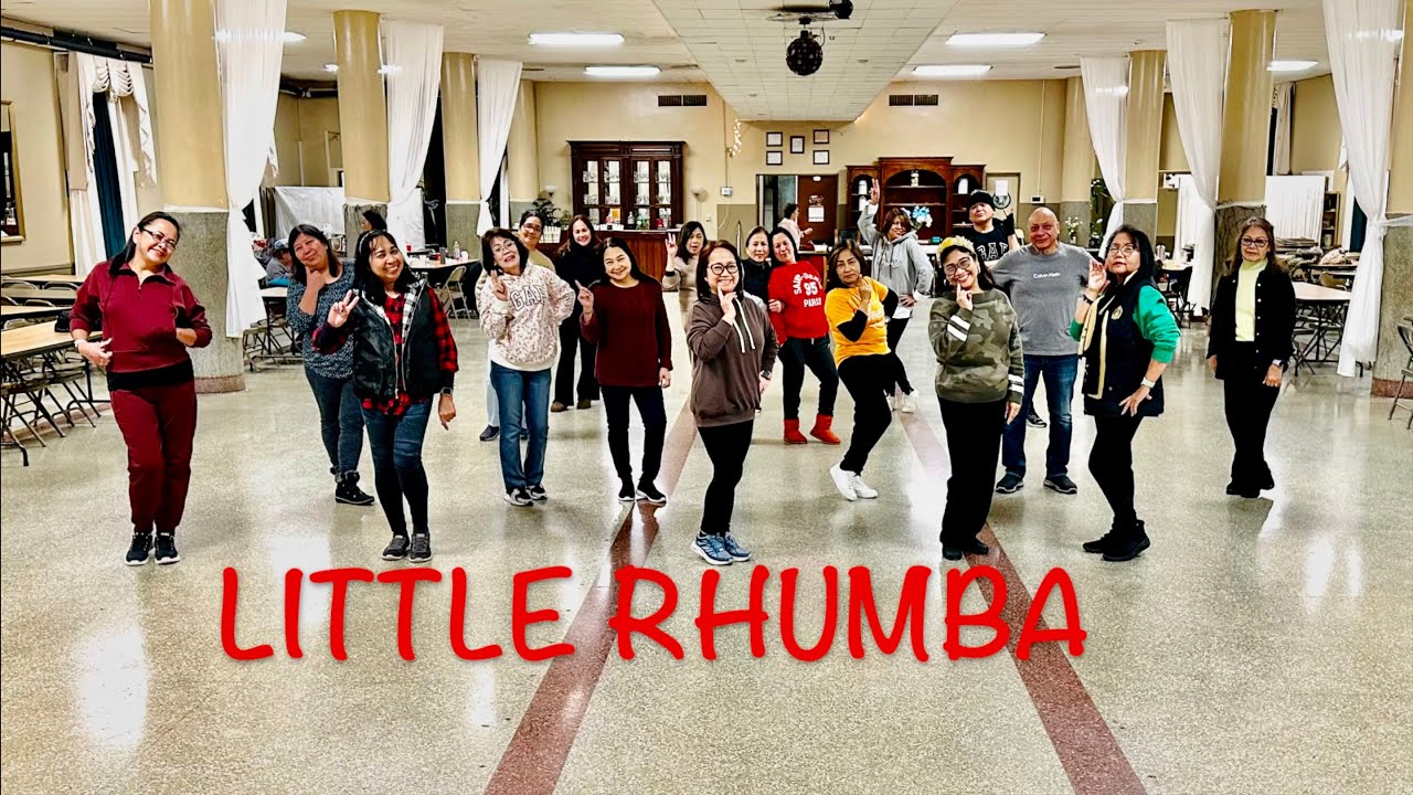 Little Rhumba Line Dance (Baby It's Cold Outside) - YouTube