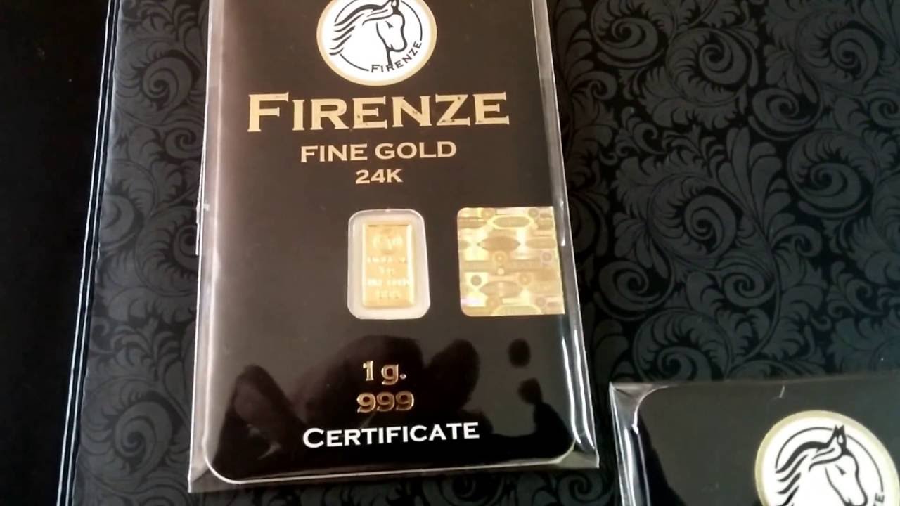 oro puro de 24k 999 RECIBA COMISIONES POR COMPRAR ORO firenzegoldbars ...