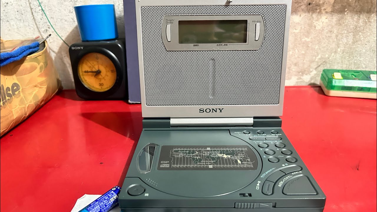 SONY ICF-CD2000 [220V] เครื่องเล่น CD+วิทยุ+นาฬิกา ลำโพงในตัว Stereo ...