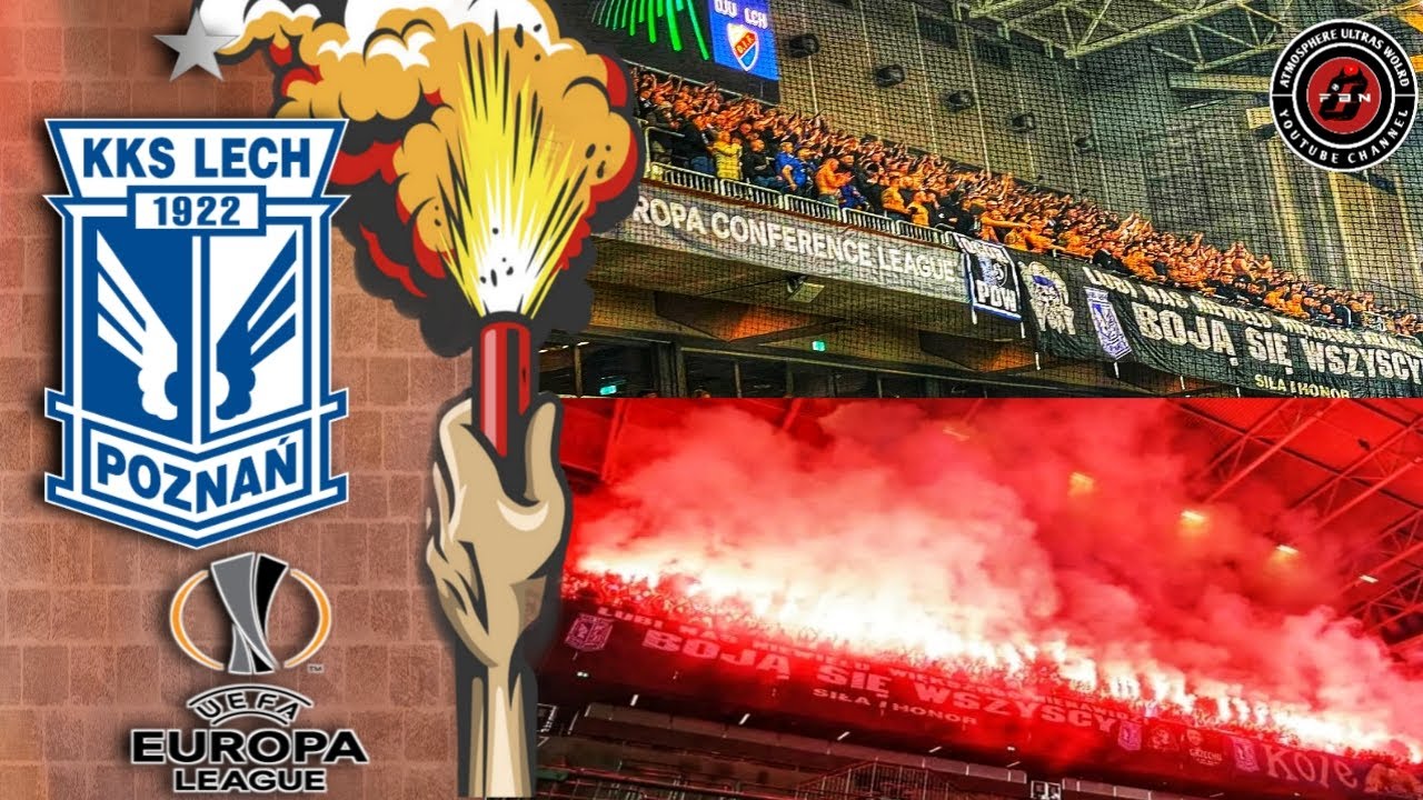 🔵⚪ ULTRAS LECH POZNAN Away in Djurgaaden Win Matches with scores 0-3 ...