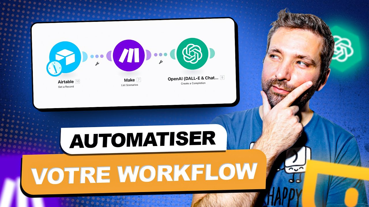 Augmenter sa productivité grâce au nocode (Make, Integromat, Automatisation) - YouTube