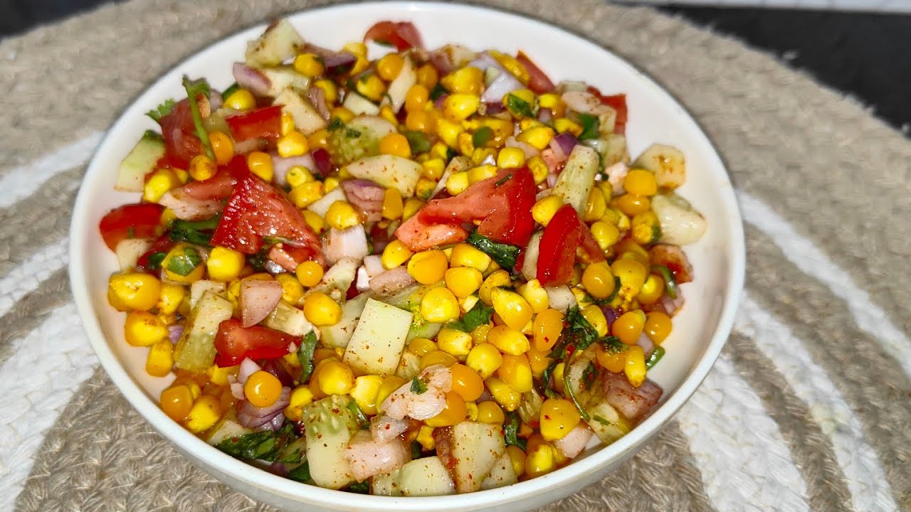 Sweet corn Bhel Recipe | Sweet Corn Chaat | Sweet Corn Recipe | # ...