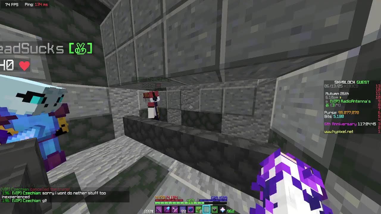 [LT/ENG] Grinding slayers (Hypixel Skyblock) - YouTube