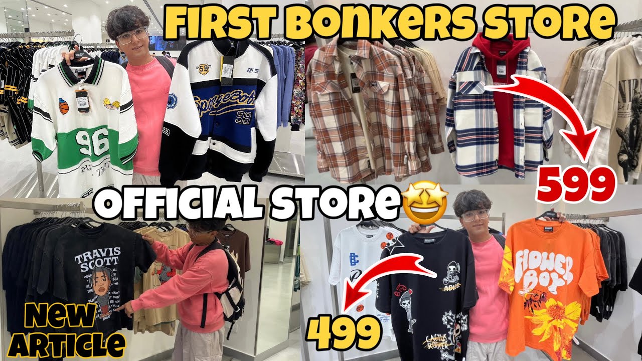 FIRST BONKERS STORE IN MUMBAI || LOWER PAREL || OFFICIAL STORE ...