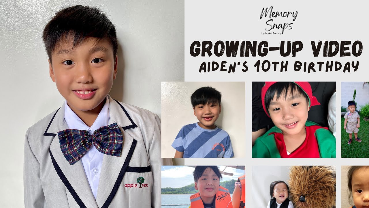 Aidan's Growing-Up Video (Memory Snaps PH) - YouTube