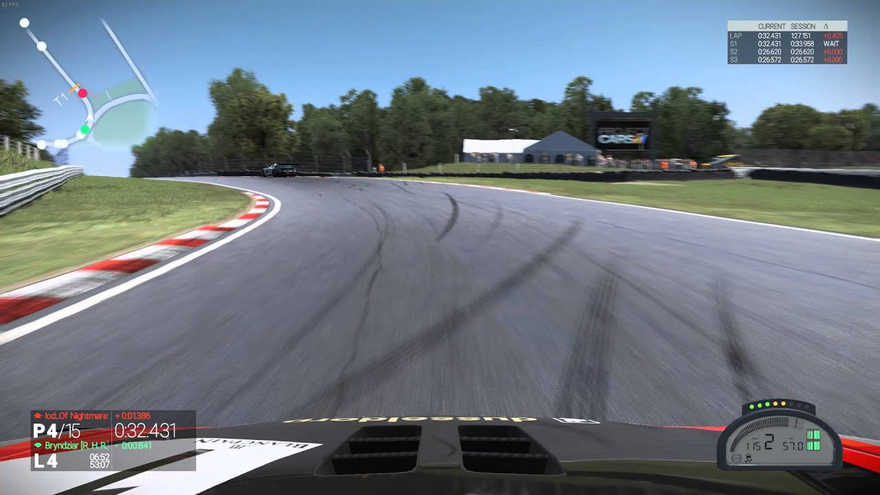 NRL GT-Series Brands Hatch GP Project CARS - YouTube