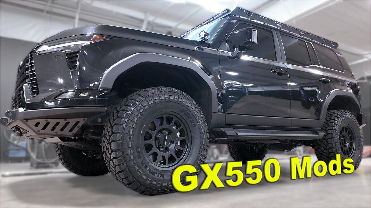 Custom GX 550 Offroad Build - YouTube