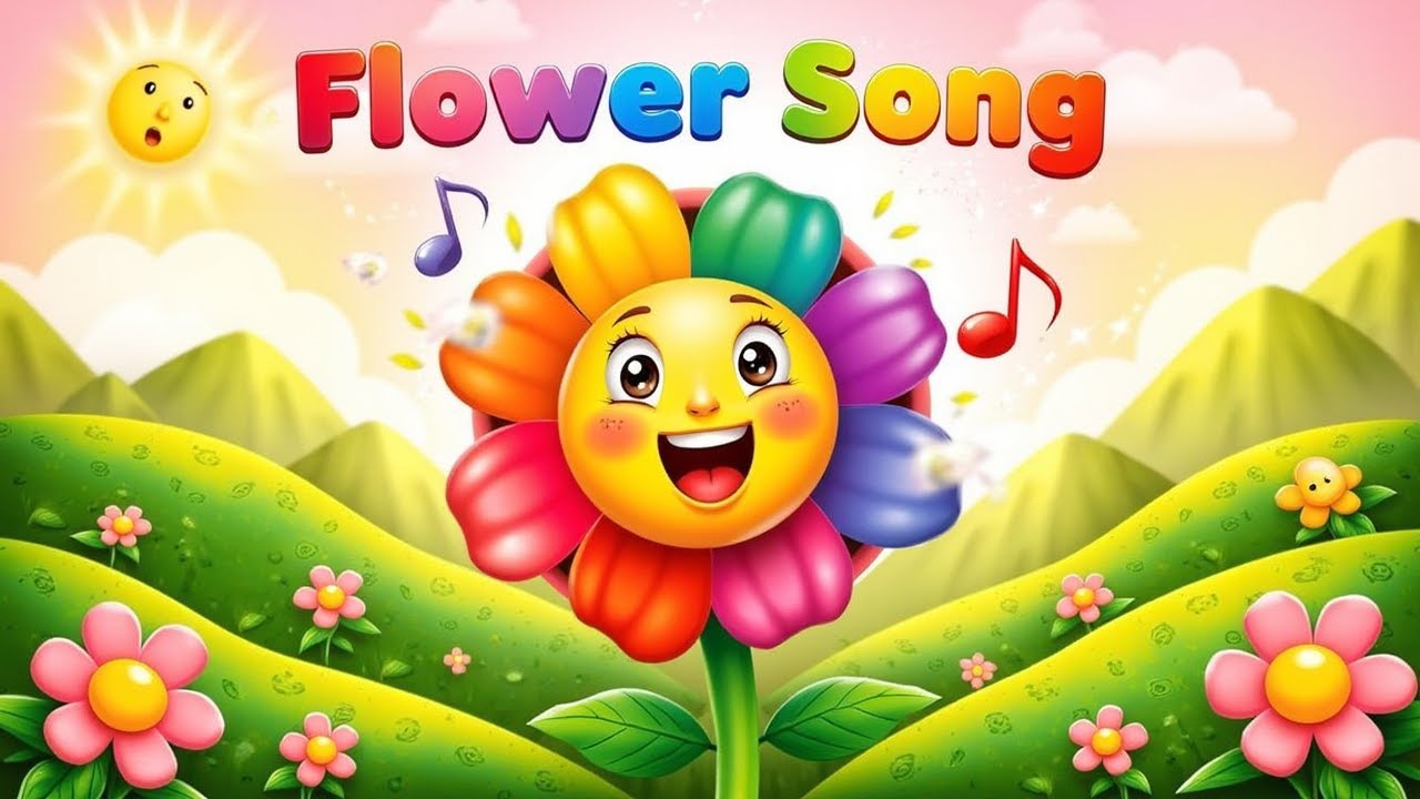 Blossom of Flower Song|Nature Song| Kids Songs|Night Relaxing Song ...