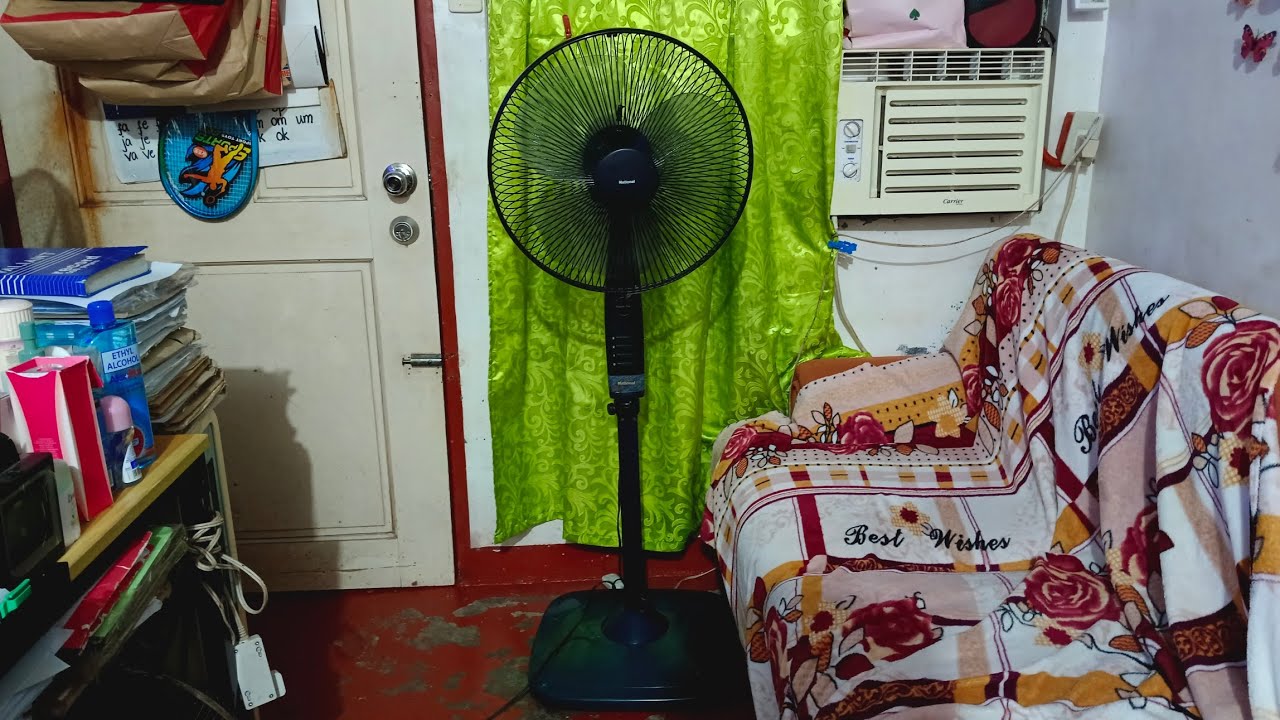 1992 16" National stand fan (F-40SWM) - YouTube