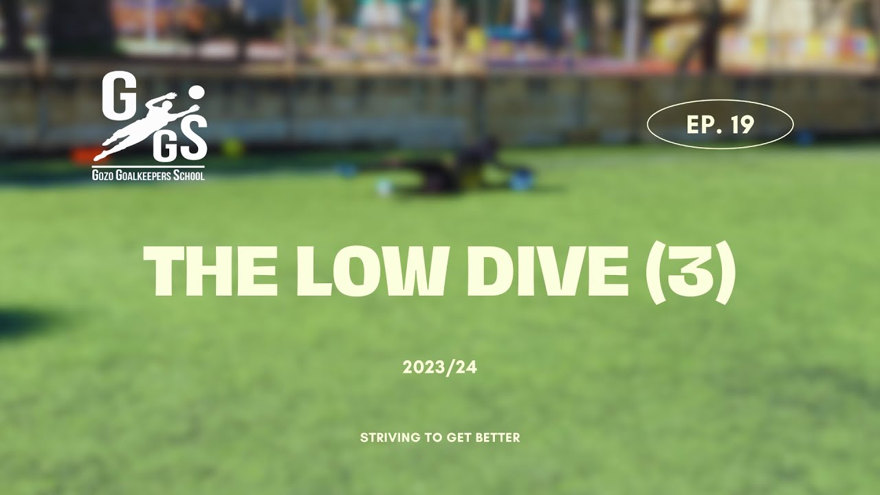 How To Work On Your Low Dive (part 3)| Goalkeeper Training | The Full ...