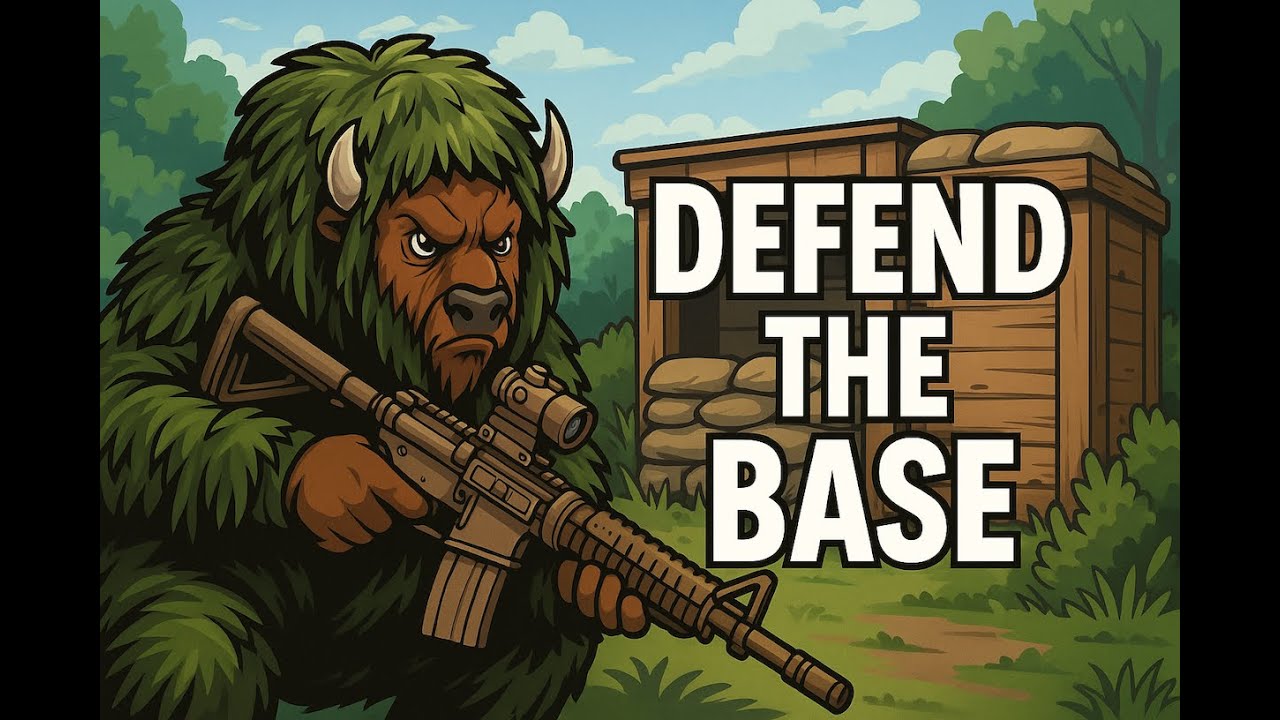 Defend the Base #airsoft - YouTube
