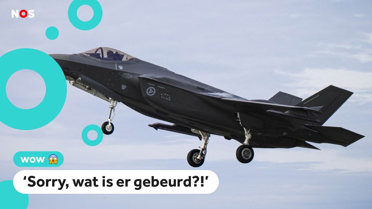 Piloot raakt straaljager kwijt en belt noodnummer - YouTube