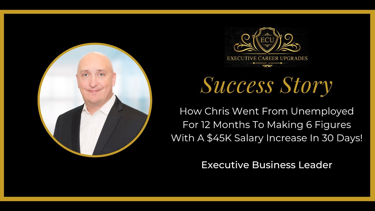 Chris - Executive Business Leader - ECU Success Story - YouTube