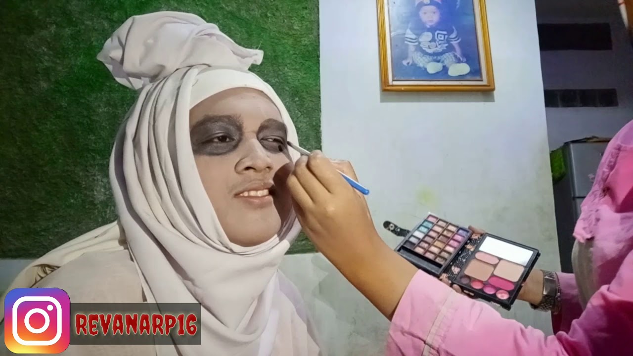 Tutorial Makeup POCONG - YouTube