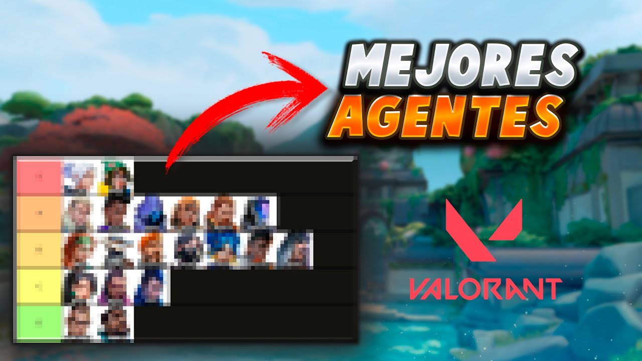 ESTOS son los MEJORES AGENTES VALORANT 2023 | TIER LIST - YouTube