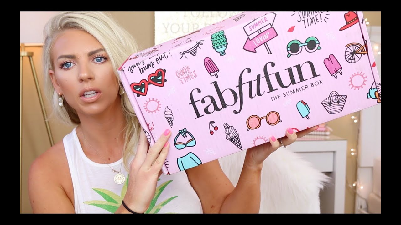 Fabfitfun Summer 2016 Unboxing Youtube