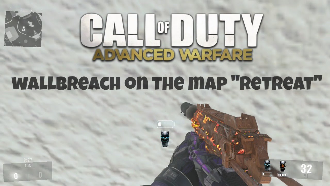 Call of duty Advanced Warfare - Wallbreach on the map ''Retreat" - YouTube