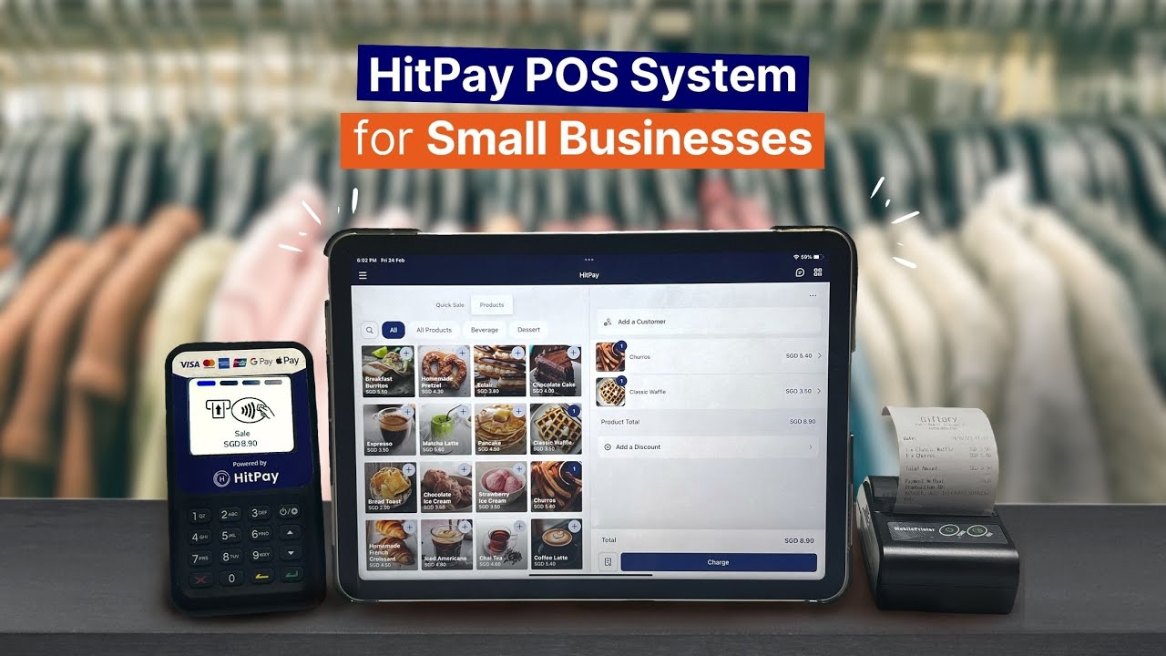 HitPay POS System for Small Businesses – How it works - YouTube