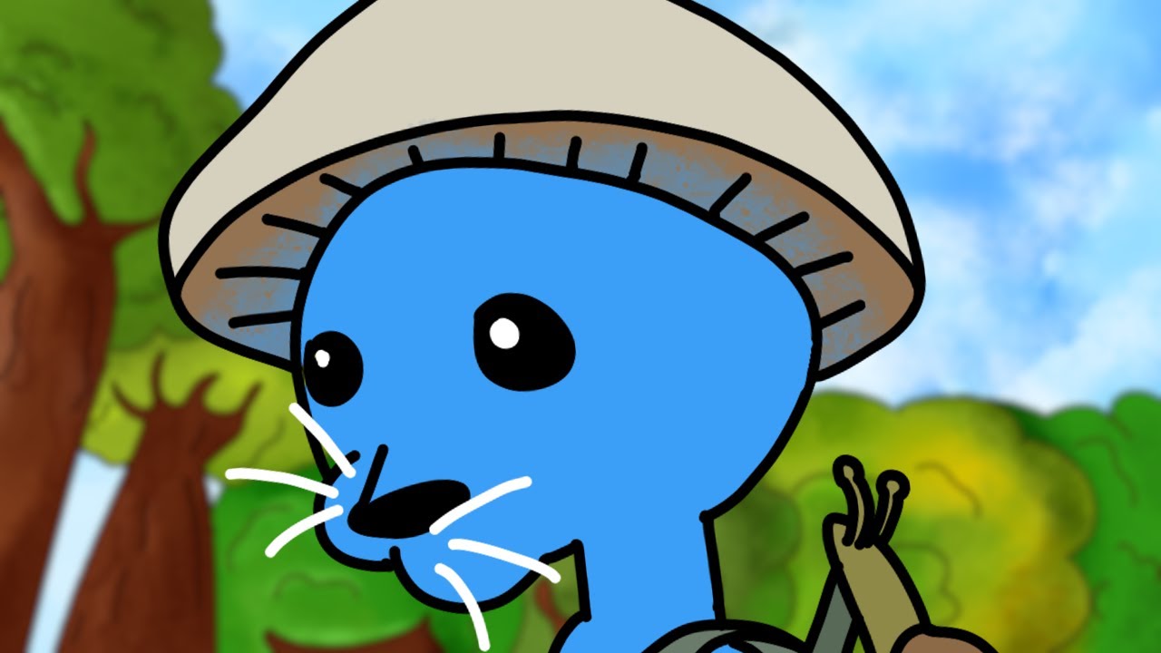 Animated Smurf Cat - YouTube