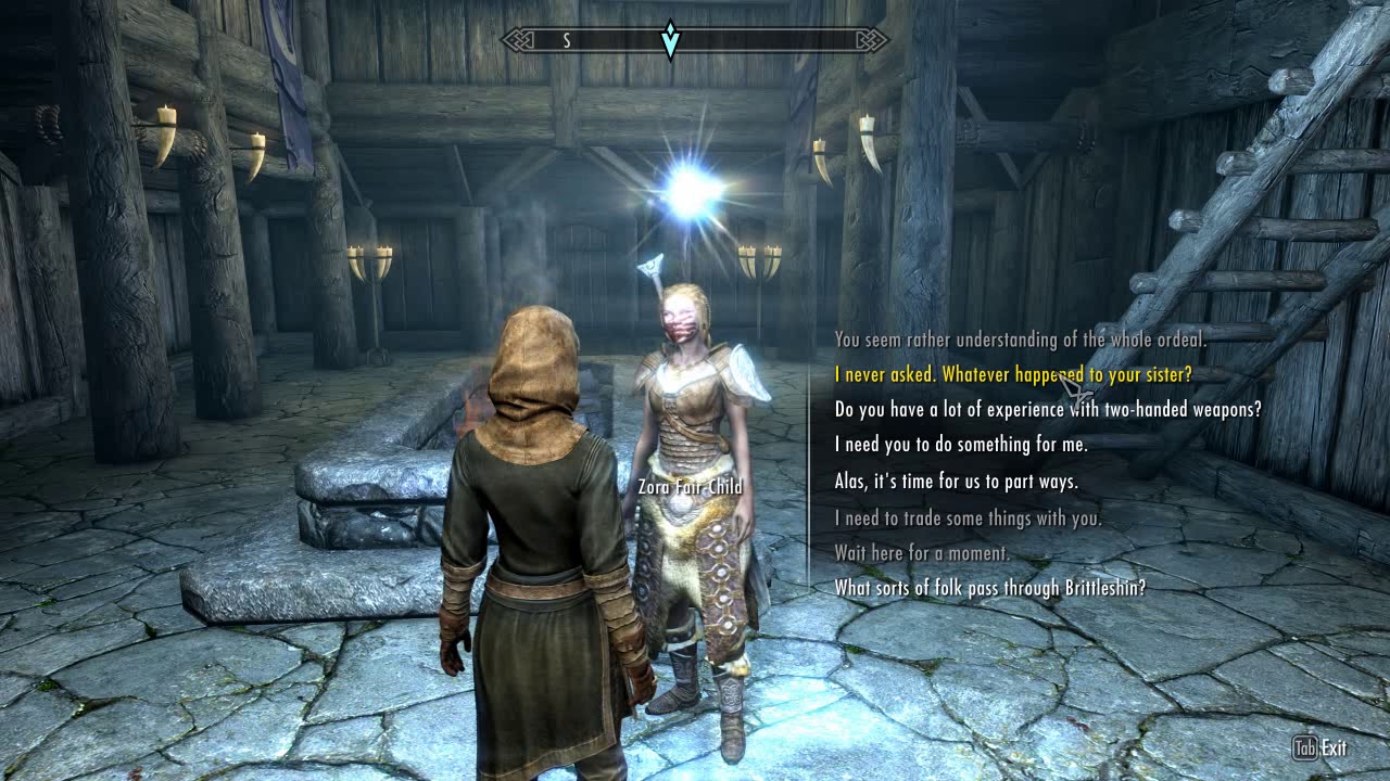 Skyrim Eija 013 Zora Fair child Quest part1 3dnpc - YouTube