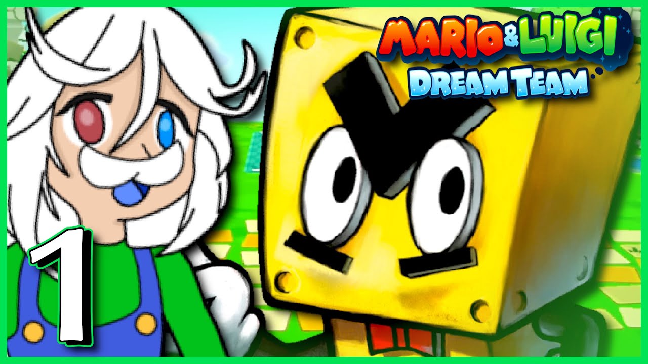 A Blocky Getaway || Mario & Luigi: Dream Team || (Episode 1) - YouTube