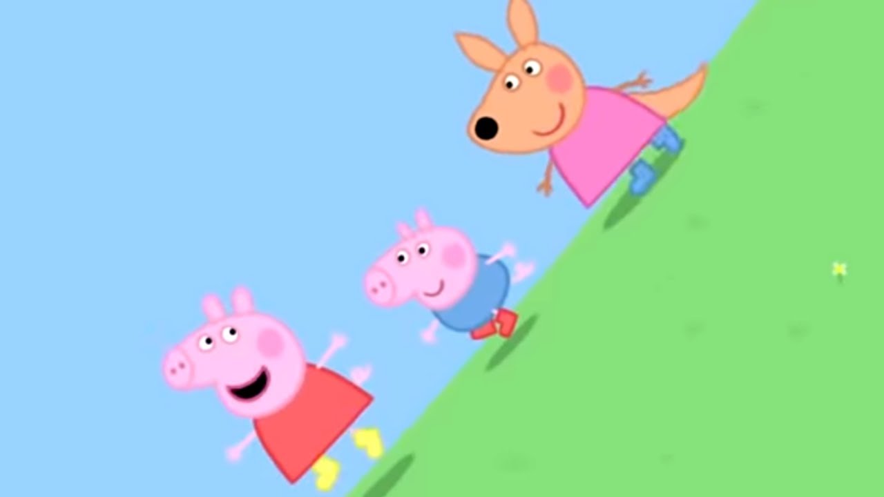 Peppa Pig's New Friend Kylie the Kangaroo! Making New Friends Is Fun ...