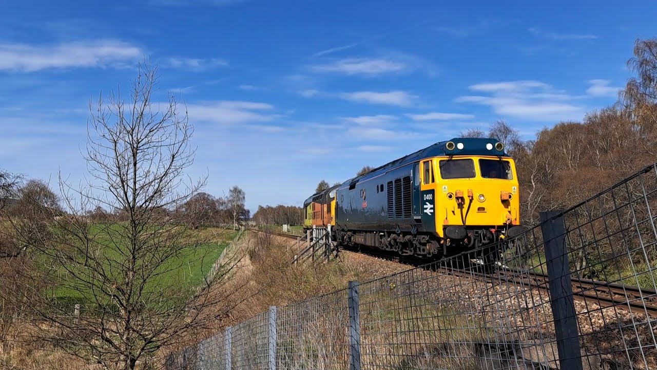 *Rare, first class 50 to the highlands in many years* Class 50 ...