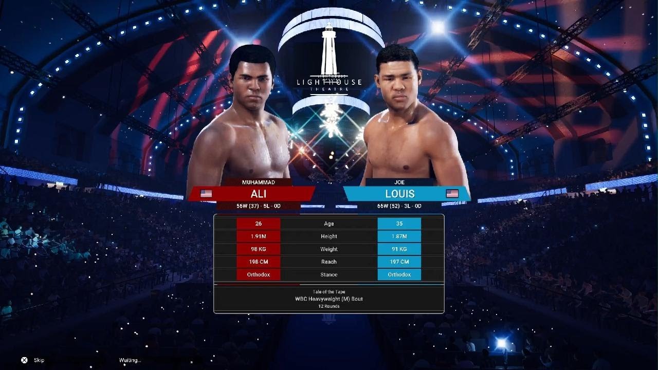 Muhammad Ali 🆚 Joe Louis - ( Simulation on PS5🥊UNDISPUTED ) - YouTube
