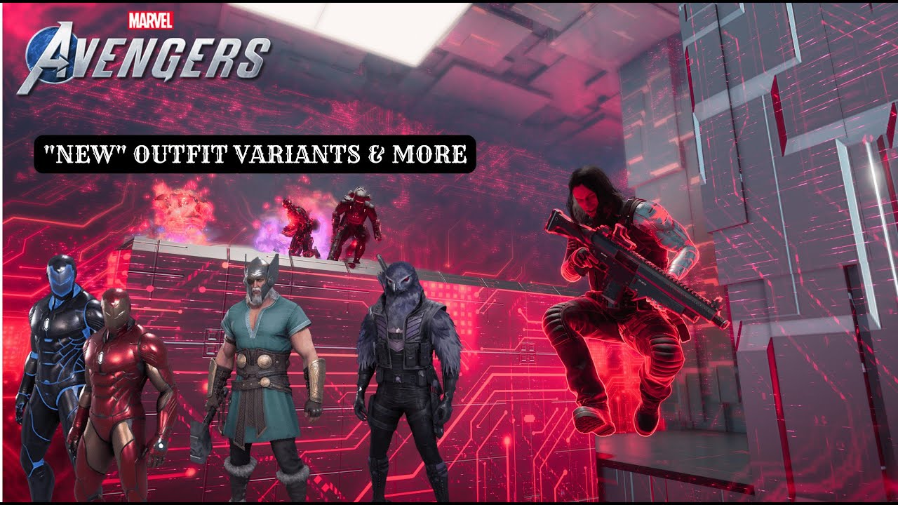 Marvel’s Avengers: “New” Outfit Variants & More! | Iron Man’s Model ...