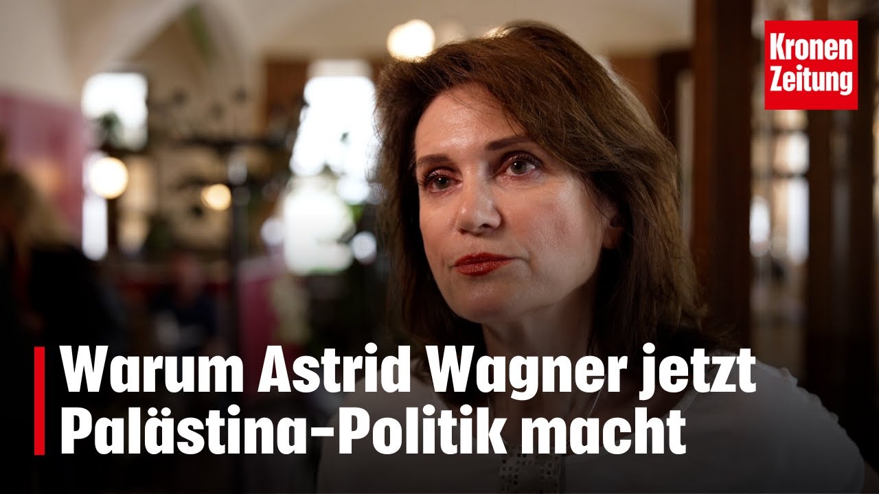 Warum Astrid Wagner jetzt Palästina-Politik macht | krone.tv NEWS - YouTube