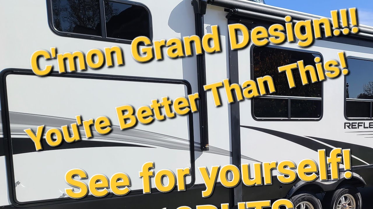 Say it ain't so! Poor construction fix on our new Grand Design ...