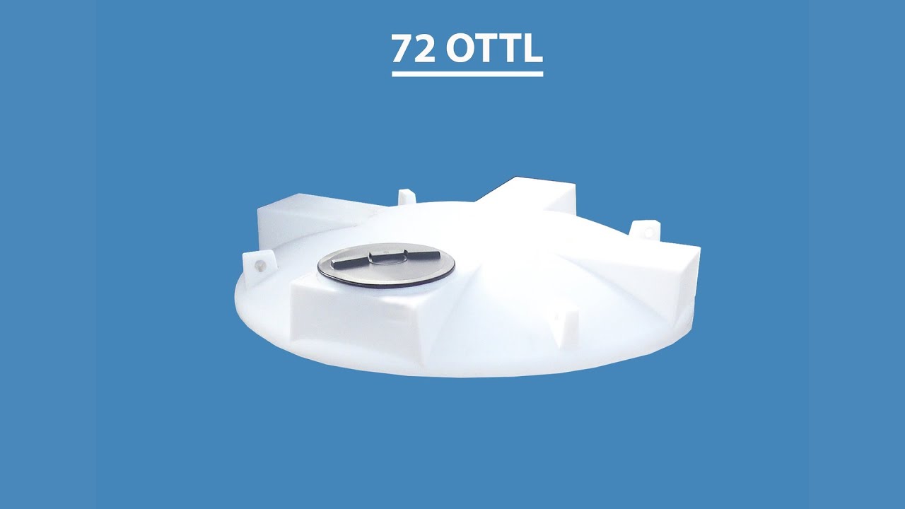 Dunmiers DOTTL 72 - 72 Gallon Open Top Tank Lid Tank - YouTube