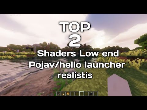 Top 2 Shaders untuk Pojav launcher/hello launcher virgl Low end buat Hp kentang #4 - YouTube